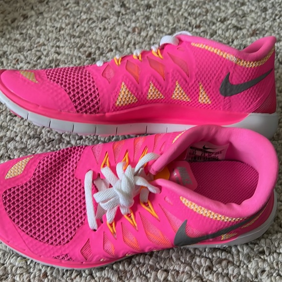 Nike | Shoes | New Nike Girls Hot Pink Shoes | Poshmark